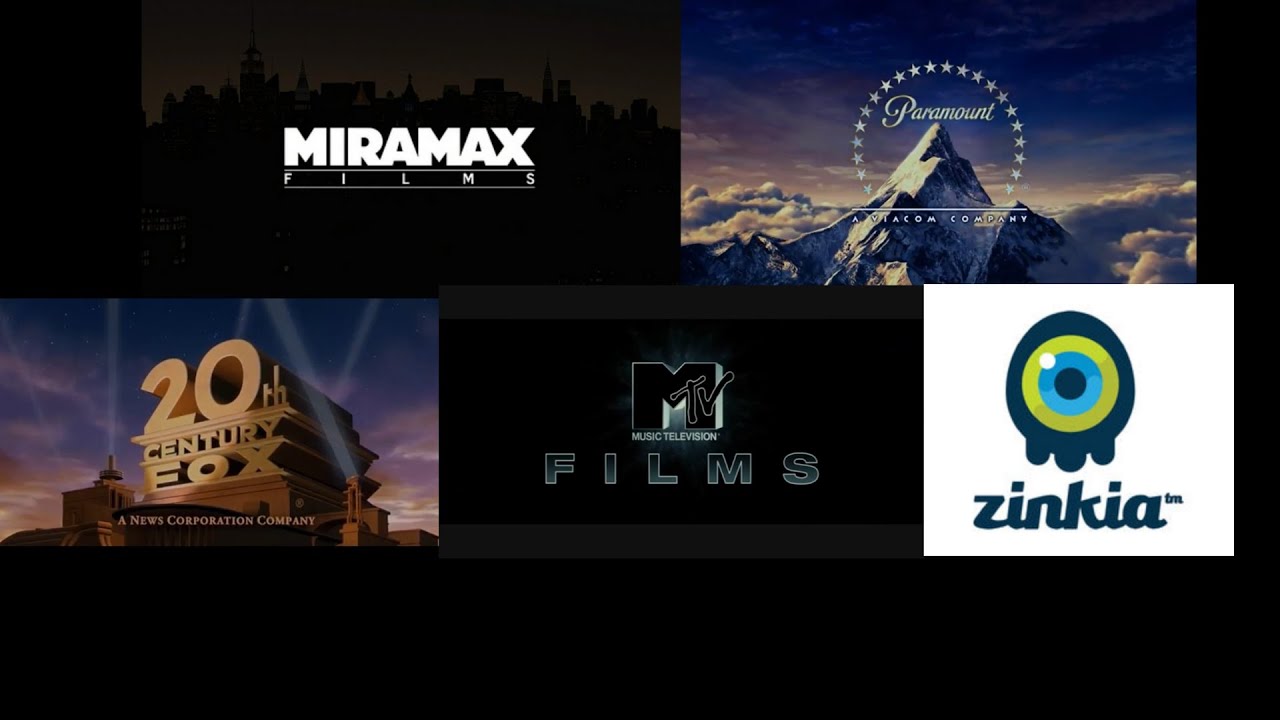 miramax films/paramount pictures/20th century fox/MTV films/zinkia ...