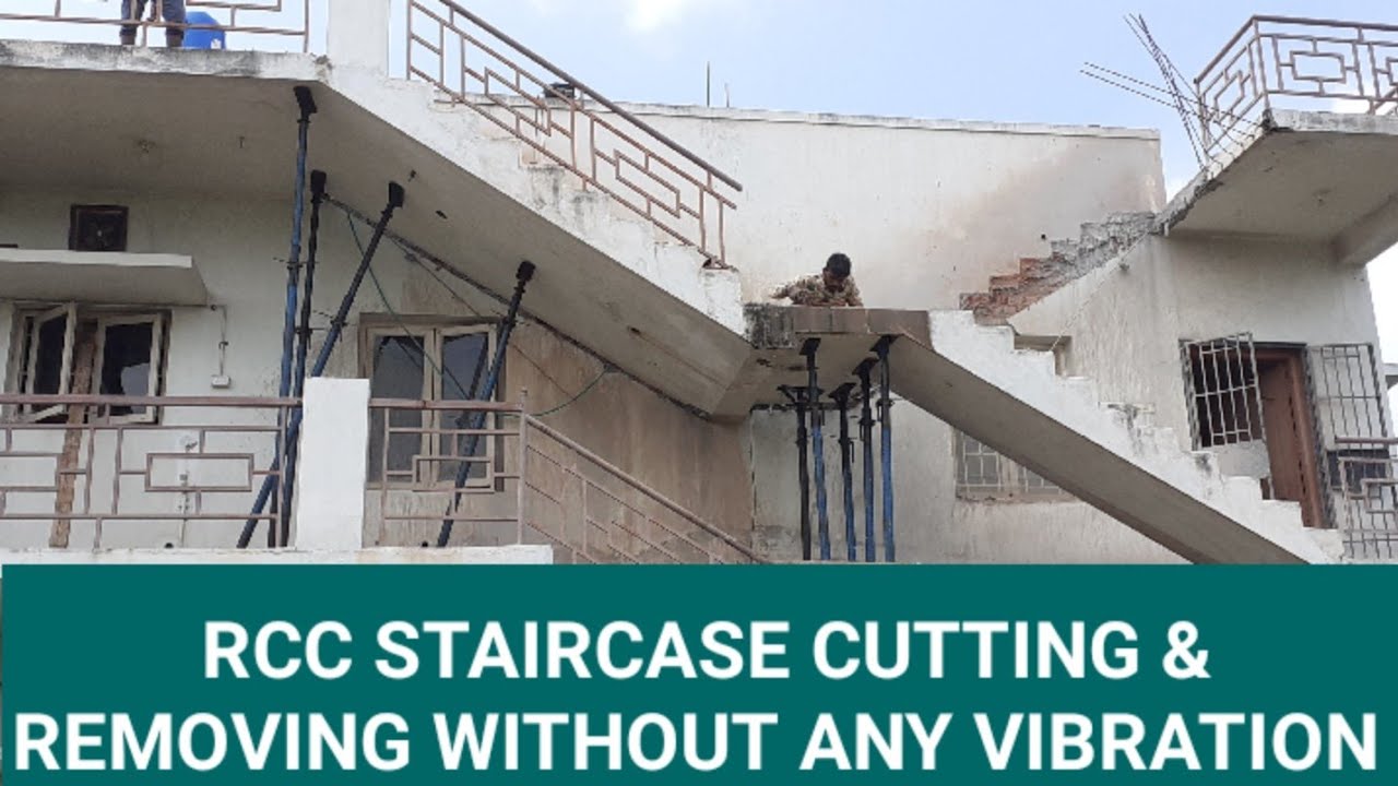 concrete cutting machine - cutting staircase - concrete staircase ...