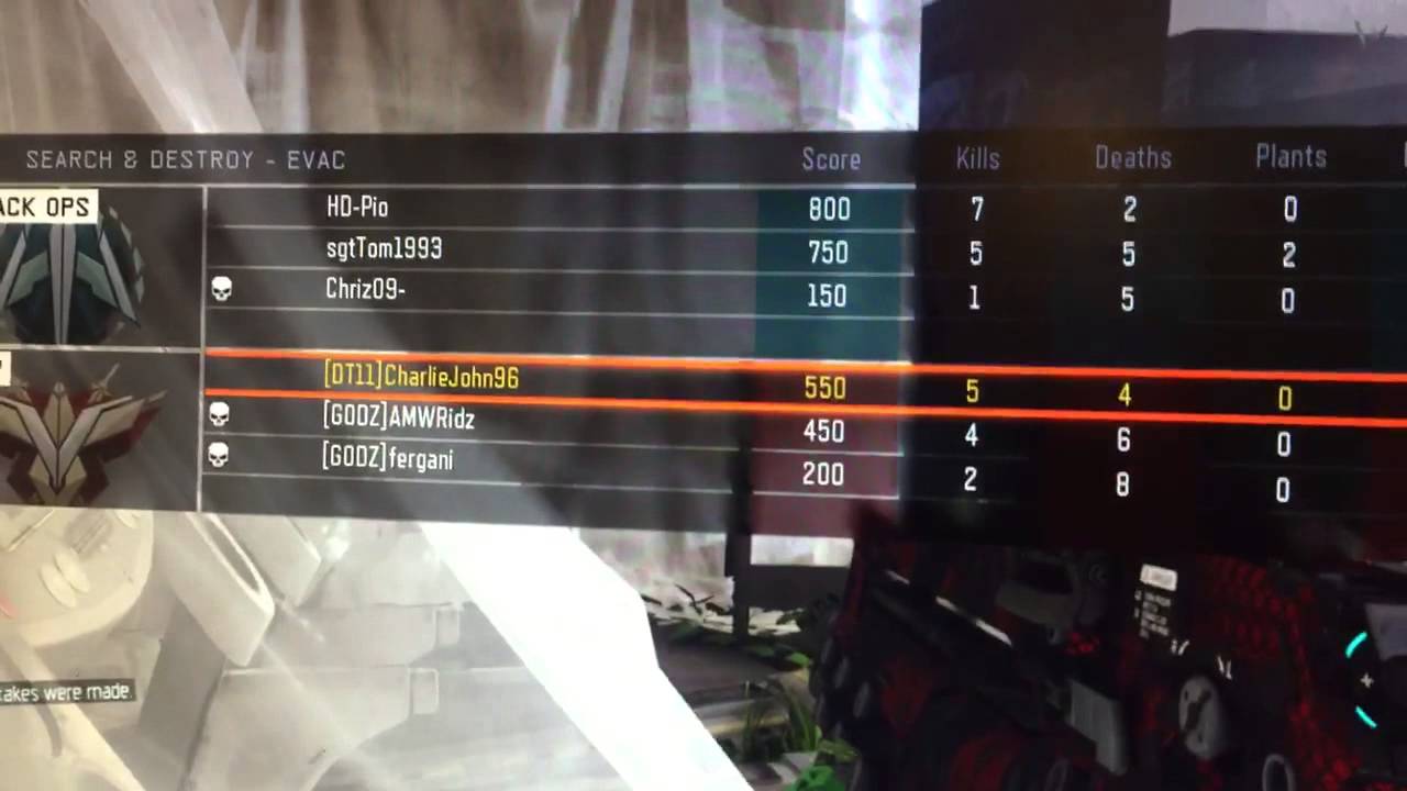 Proof in game 1st map vs 3v3 hardcore - YouTube