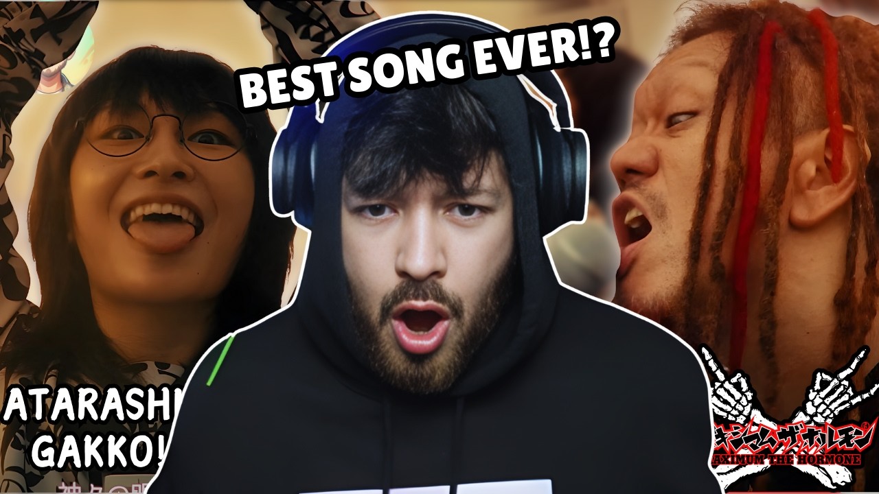 NEW FAN Reacts to MAXIMUM THE HORMONE SHIMI feat. ATARASHII GAKKO ...