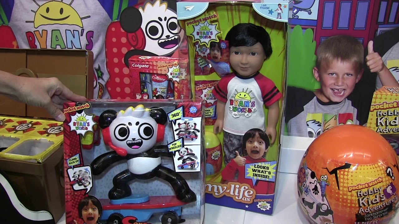 Pocket Watch debut's ryan Toys Line at TTPM 2019 - YouTube
