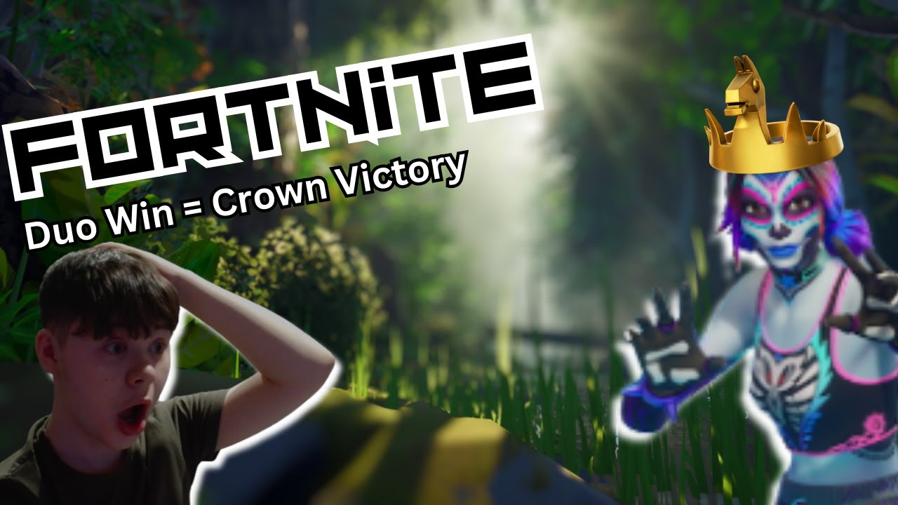 Fortnite Duo Win + Crown Win - #shorts #gameplay #gamer - YouTube