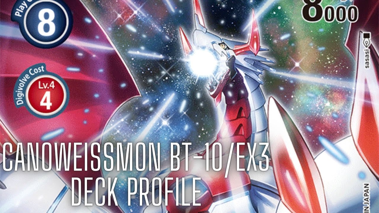 Digimon TCG! BT-10/EX3 Gamma Deck Profile! - YouTube