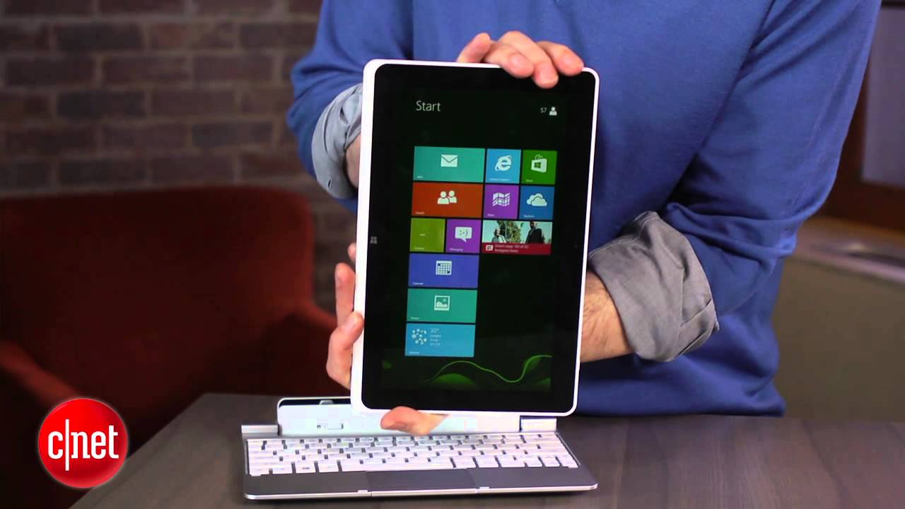 Windows 8 plus Intel Atom equals great battery life - YouTube