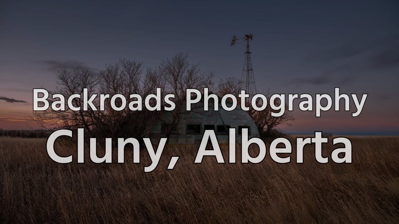 Backroads Photography : Cluny Alberta - YouTube