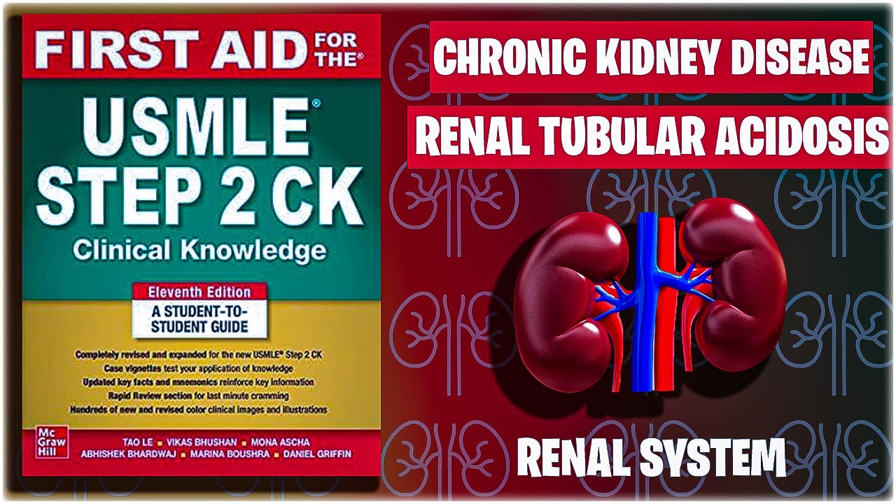 Lecture 05: Renal Tubular Acidosis,Chronic kidney disease | RENAL ...