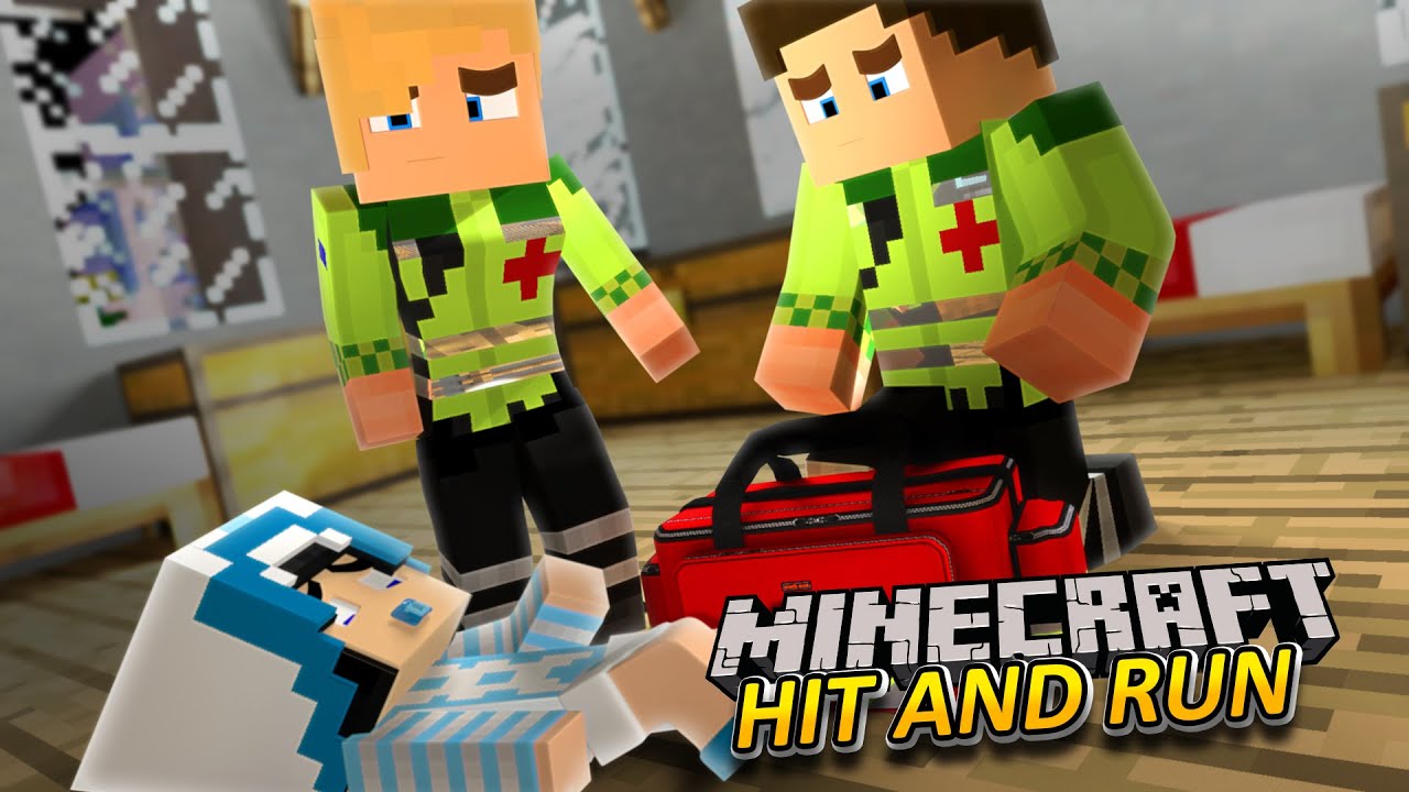 Minecraft-HIT AND RUN-BABY CHARLIE IS IN A CAR CRASH!! - YouTube