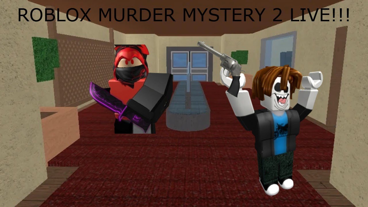ROBLOX MURDER MYSTERY 2 PLAYING WITH FANS!!!!!!! - YouTube