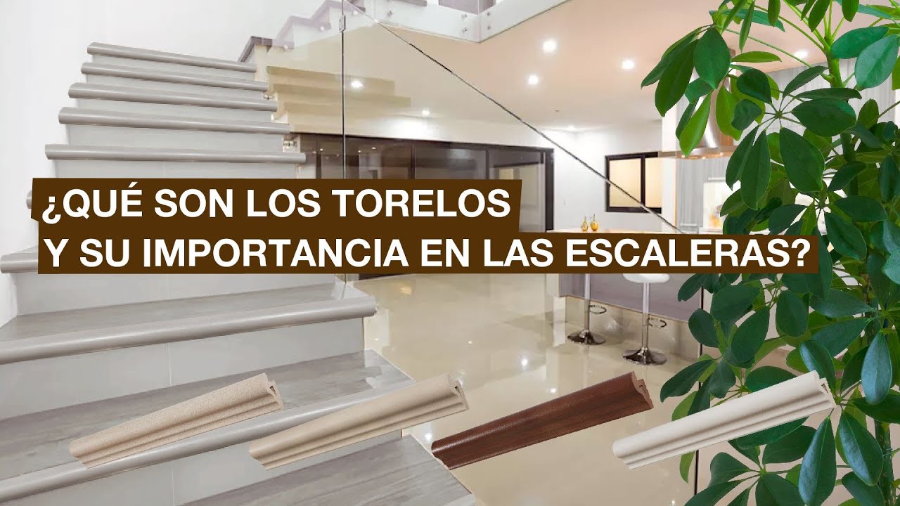 ¿Qué son los torelos y su importancia en las escaleras? - YouTube