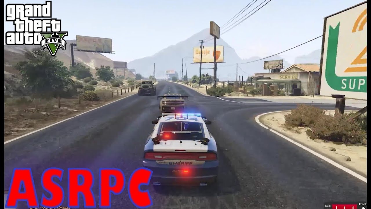 GTA 5 ASRPC #18 - Crashing At Full Speed! (Law Enforcement) - YouTube