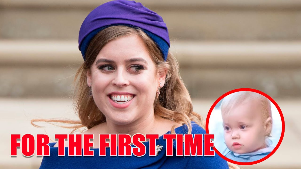 Princess Beatrice and baby Sienna amazed the British. - YouTube