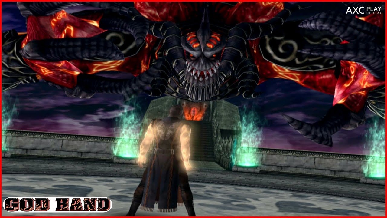 God Hand: 2X no HARD, #28 - FINAL BOSS - AZEL e ANGRA (GOD HAND NO ...