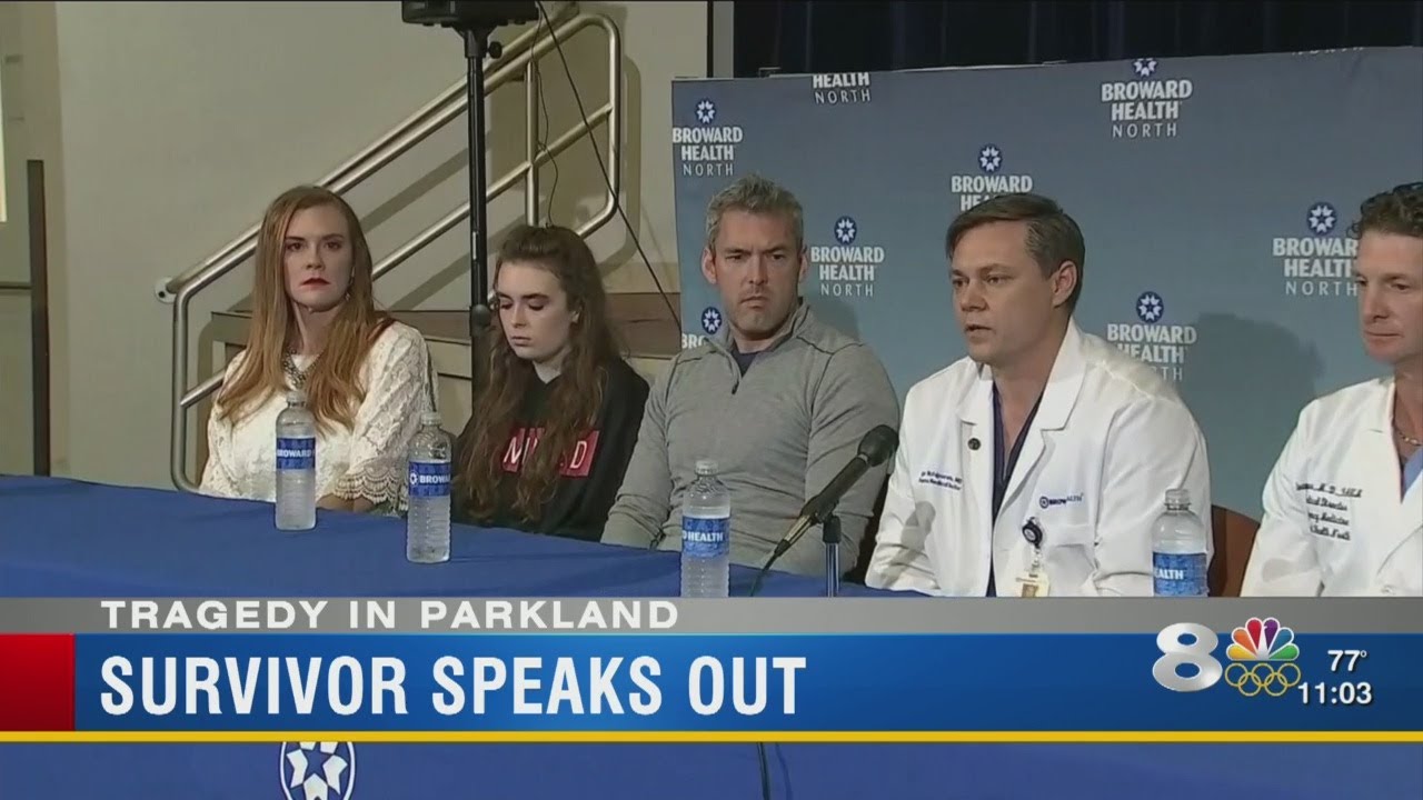 Shooting survivor speaks - YouTube