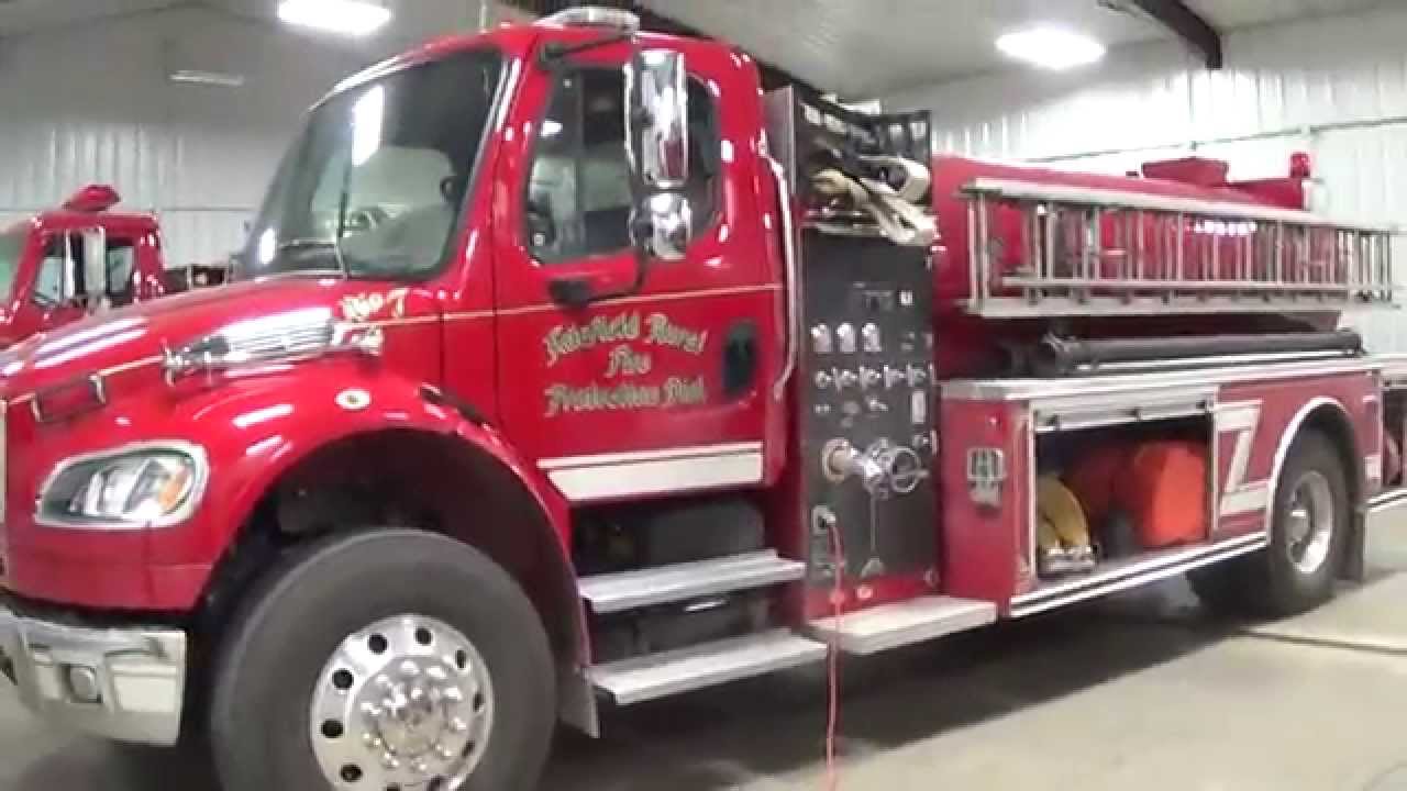 Fairfield Rural Fire Dept. Tanker 7 ( Walk Around ) - YouTube
