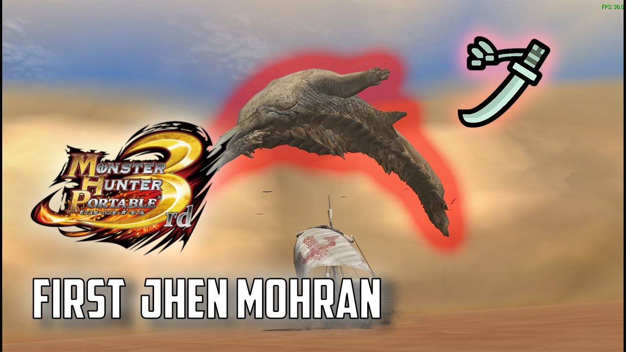 Return to MHP3rd | First Jhen Mohran [Longsword] - YouTube