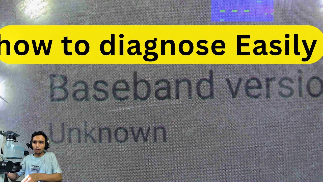 How to confirm Hardwar OR Software Problem in Basband Unknown case ...