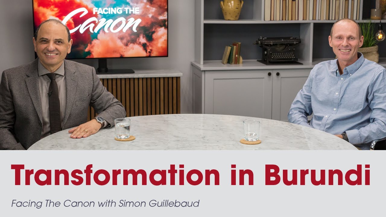 Transformation in Burundi: Facing the Canon with Simon Guillebaud - YouTube