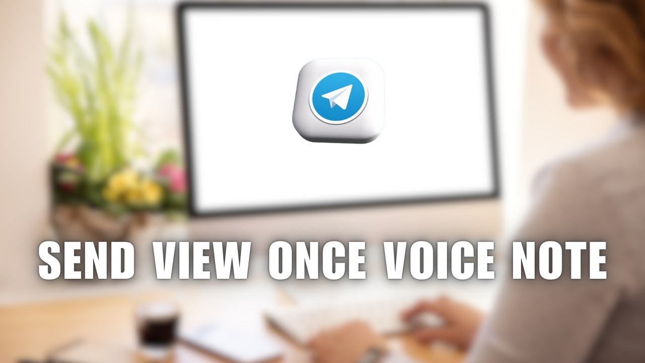 How to Send View Once Voice Note on Telegram Desktop - YouTube