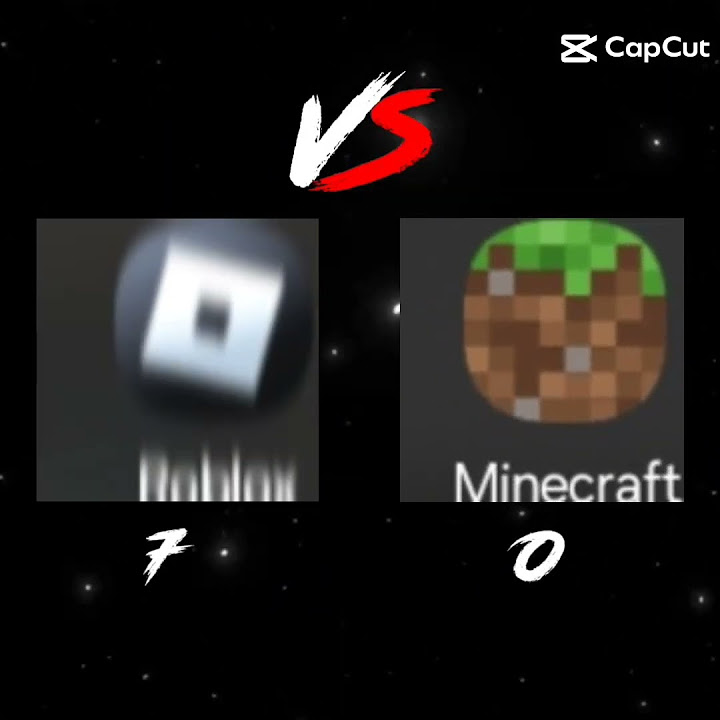 minecraft vs roblox - YouTube