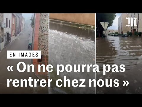 De violents orages dans le sud de la France et au nord de l’Espagne