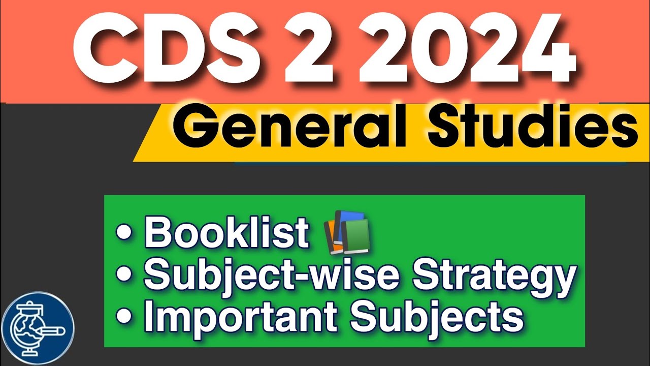 CDS 2 2024 Preparation Strategy and Booklist | How to prepare for CDS 2 2024 - YouTube