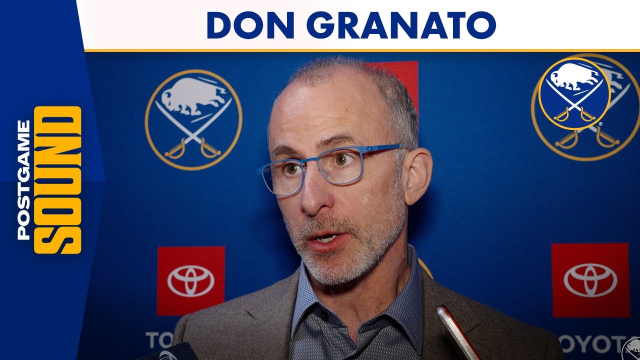 "Compete...Pace Were High" | Buffalo Sabres Coach Don Granato After ...