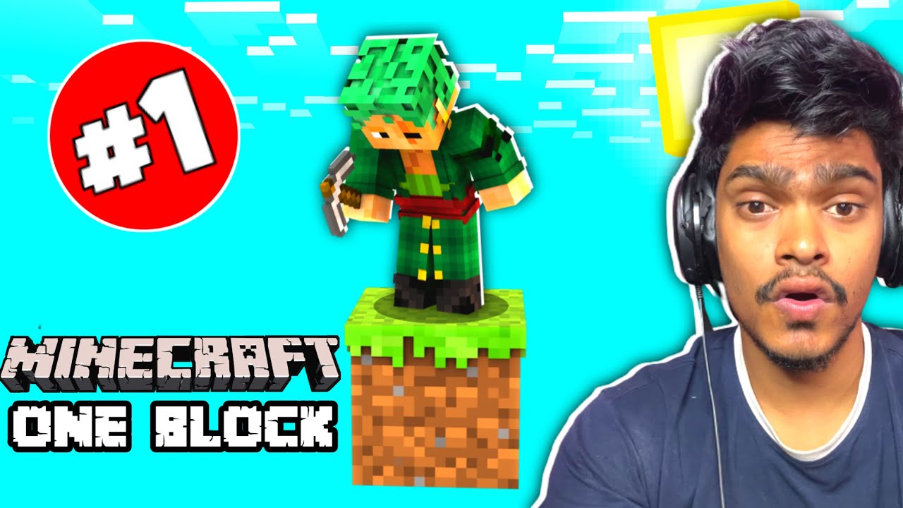 First Day in ONE BLOCK GONE WRONG | MINECRAFT - YouTube