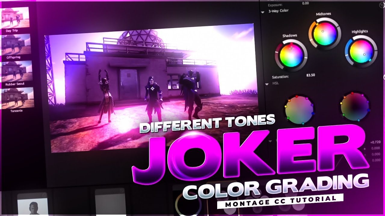 Joker Montage Color Grading | After Effects Tutorial 🔥🔥🔥 - YouTube