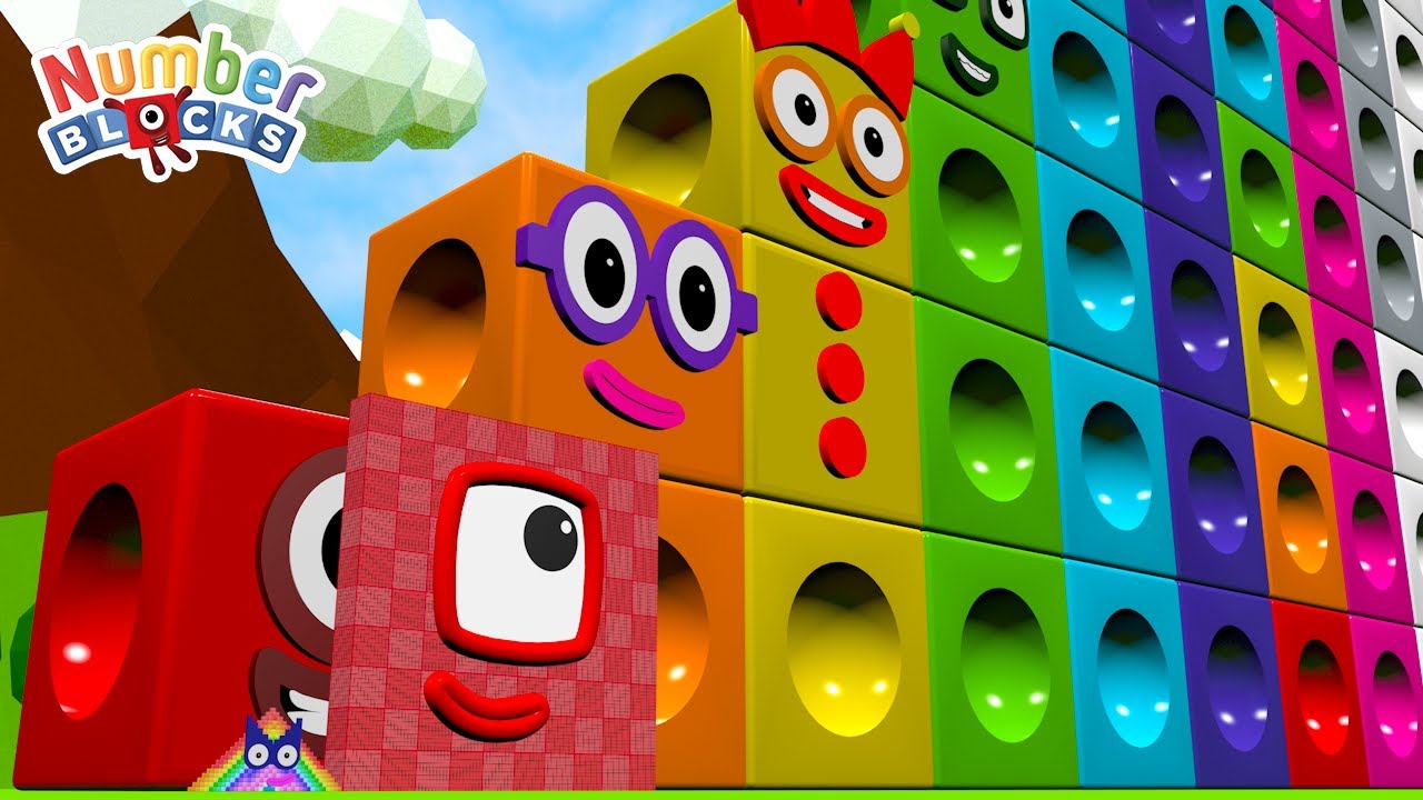 Numberblocks Step Squad 715, 100,000 to 17,000,000 BIGGEST - Learn to ...