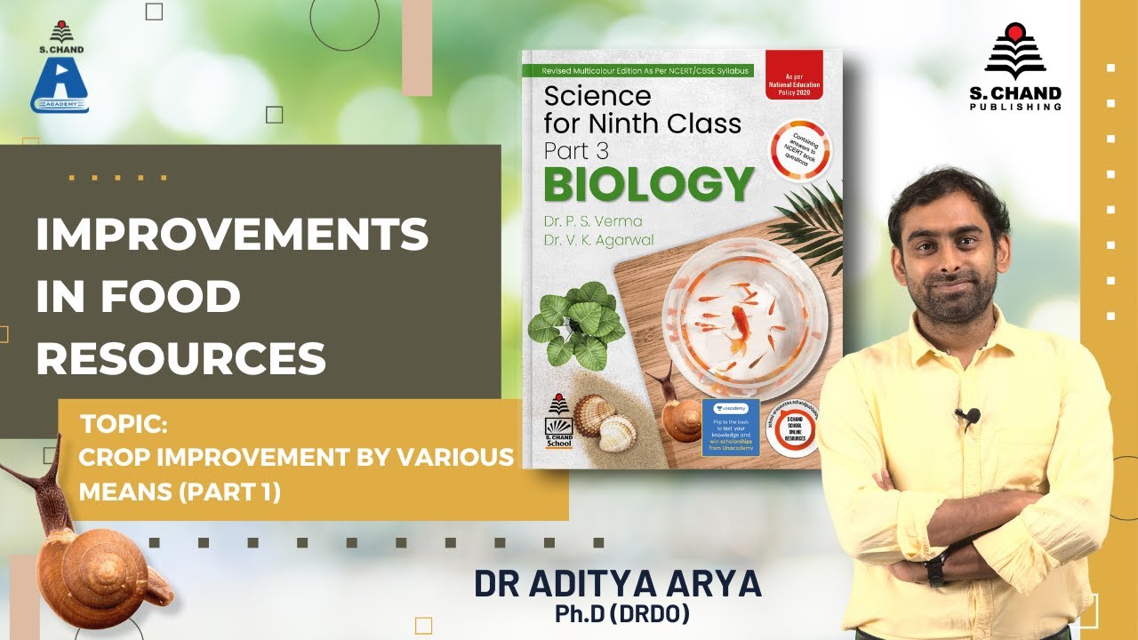Class 9 | Biology | Crop Improvement by Various Means (Part 1) | S ...