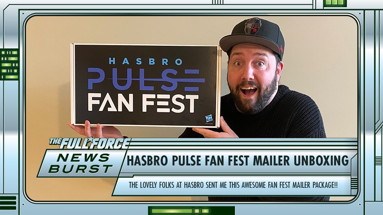 NEWS BURST!! HASBRO PULSE FAN FEST MAILER UNBOXING!! - YouTube