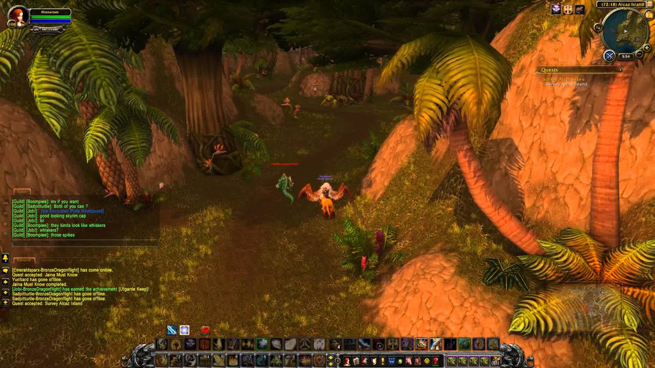 Quest 1901: Survey Alcaz Island (WoW, human, paladin) - YouTube