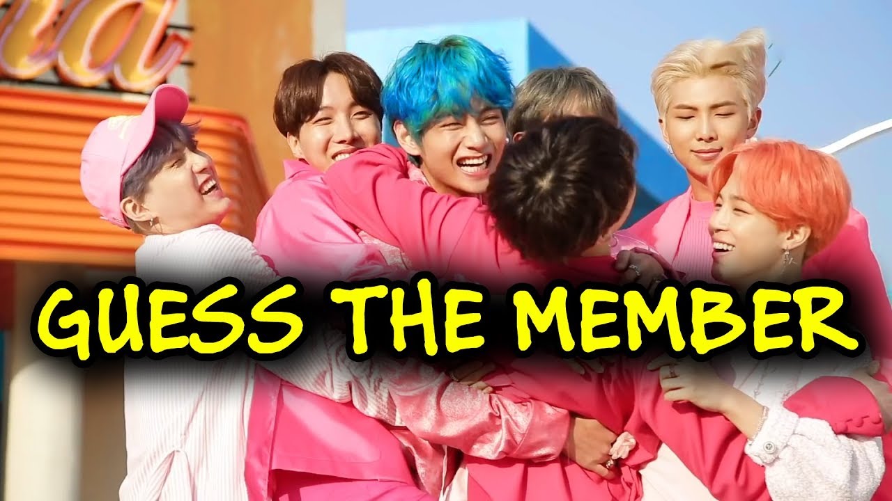 BTS GAME: Guess the member 🤫 - YouTube