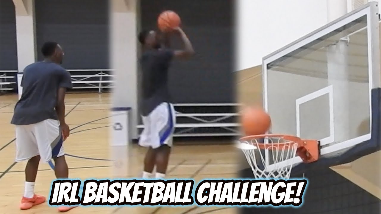 IRL Basketball! Shooting Challenge! - YouTube