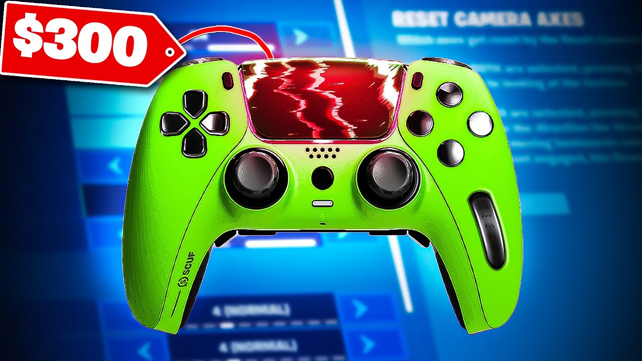 I Tried The MOST EXPENSIVE Pro Fortnite Controller… ($300) - YouTube