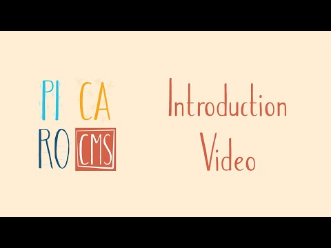 Picaro CMS - Short introduction