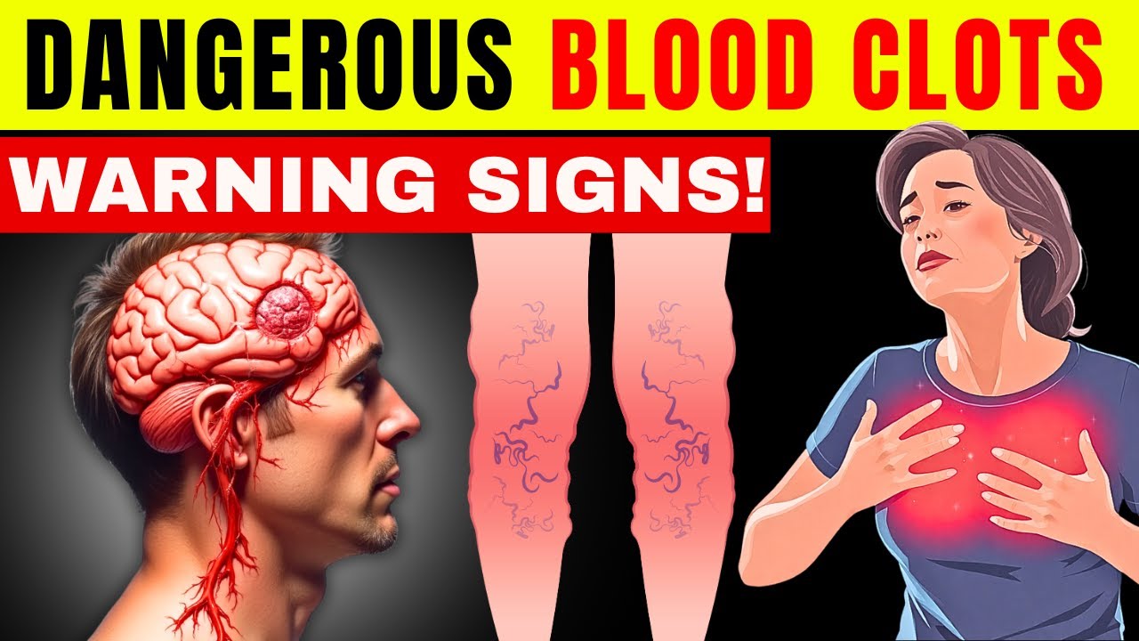 BLOOD CLOTS Is Anywhere In Your Body | BEWARE of These 13 SIGNS ...