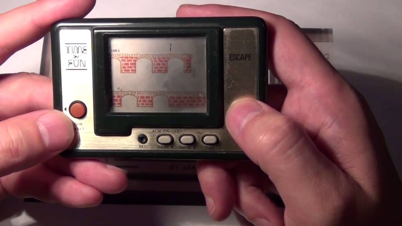 LCD GAMES - VTech Escape - by maxim - YouTube