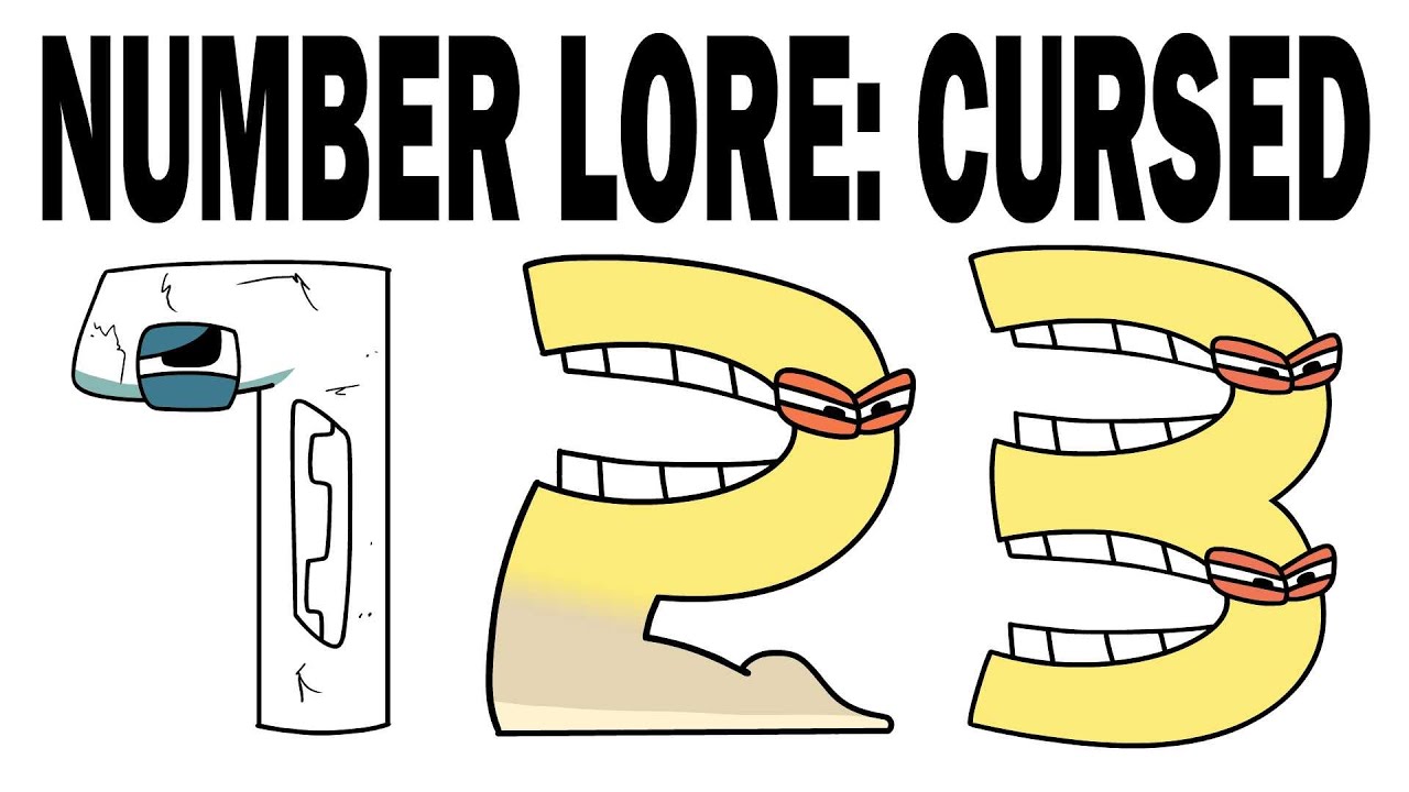 Alphabet Lore But Number Lore Cursed Version - YouTube