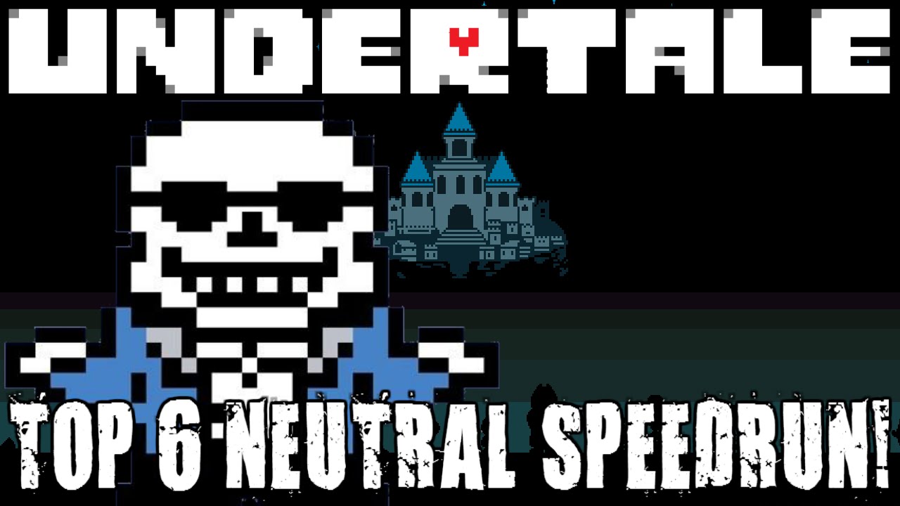 Undertale PUNCH CARD Neutral PB 1:07.2 6th in the World! - YouTube