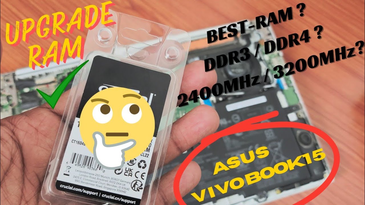 How to Upgrade RAM for Asus Vivobook 15 | Step By Step 2025 - YouTube