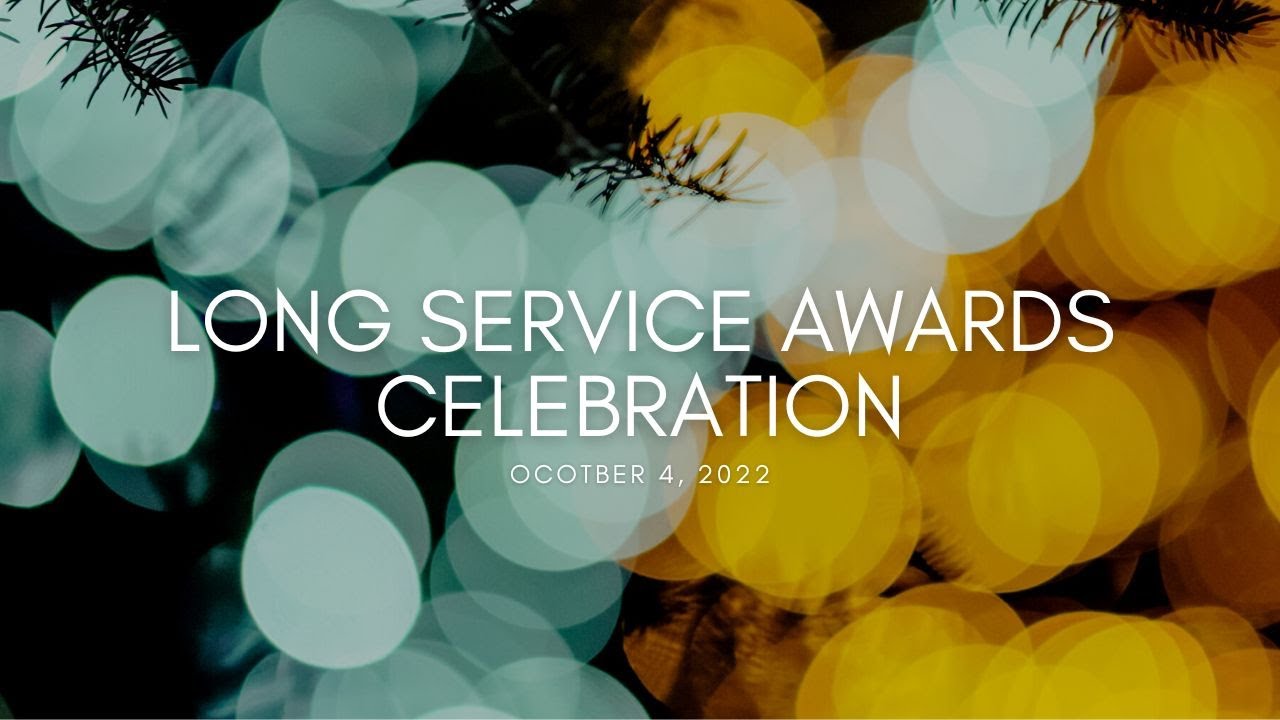 ULethbridge 2022 Long Service Award Celebration - YouTube