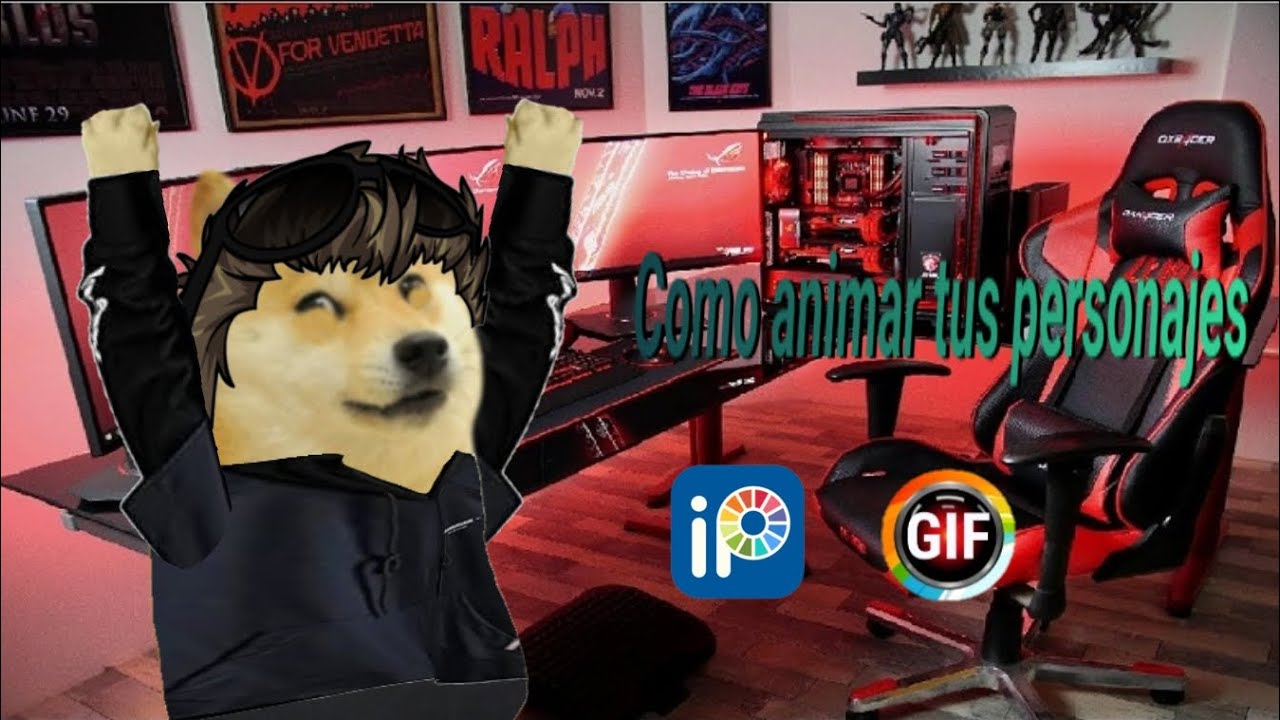 como animar tus personajes al estilo mr cheems ch - YouTube