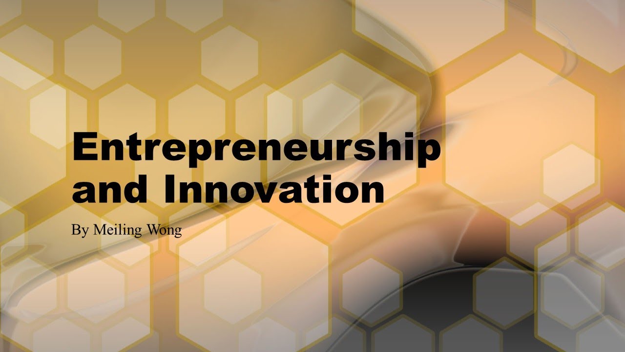 Entrepreneurship & Innovation Intro 中文 - YouTube