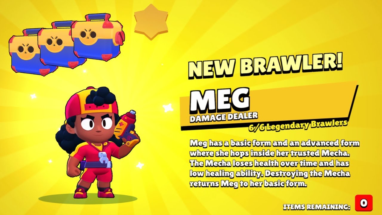 How many Boxes to Get MEG - It is worth it? | Brawl Stars - YouTube