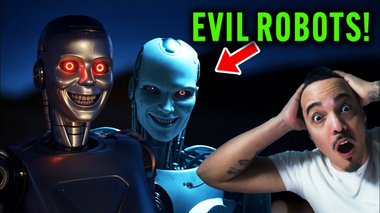 EVIL ROBOTS! AI - We Need To Stop. (SCARY!) - YouTube