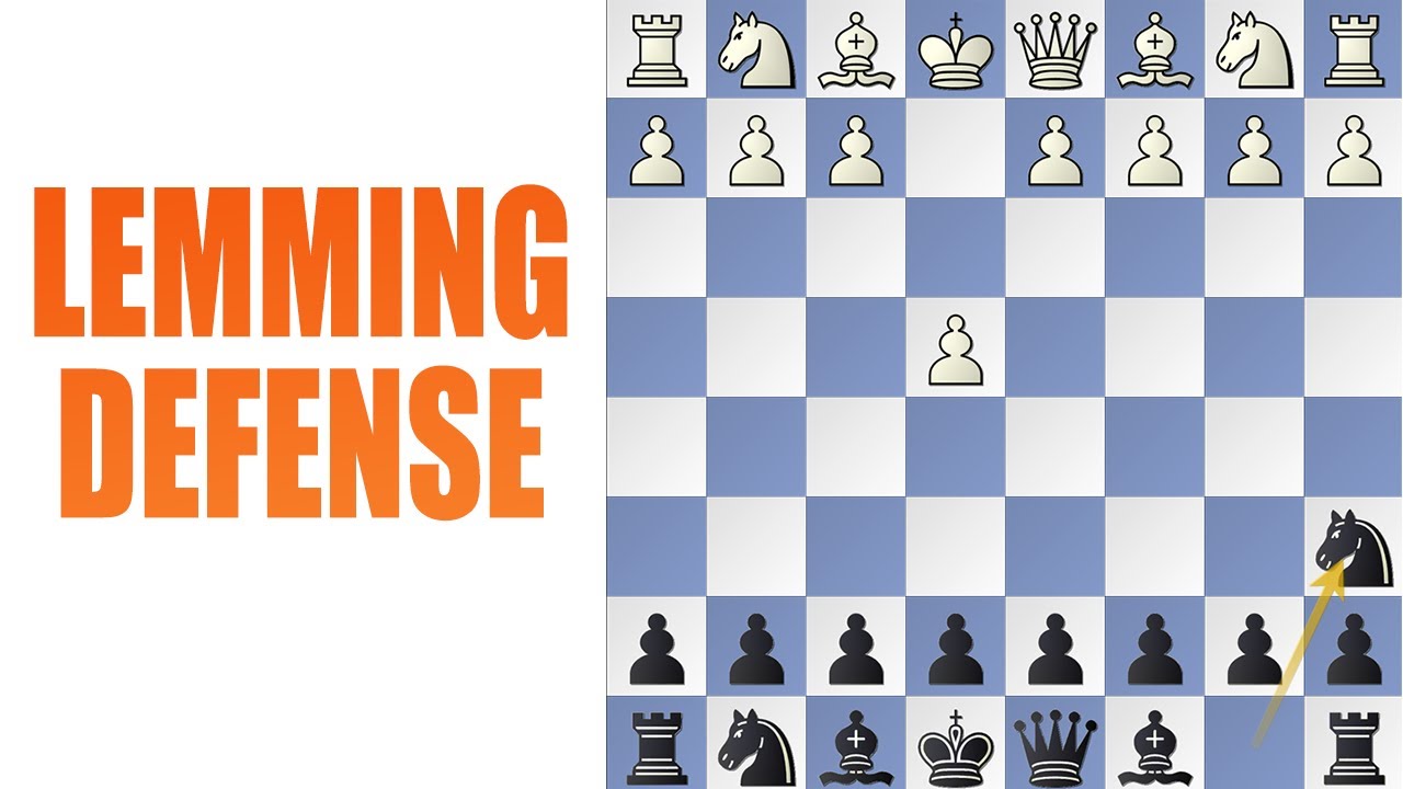 Lemming Defense Chess (1.e4 na6) Chess Opening Explained - YouTube