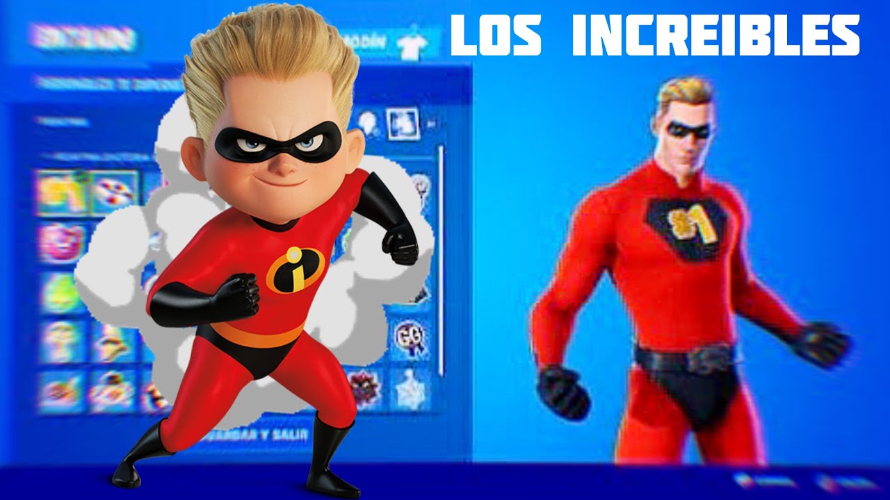 DASH* Los Increíbles FAKE Skin FORTNITE *HACER A DASH en FORTNITE* con ...