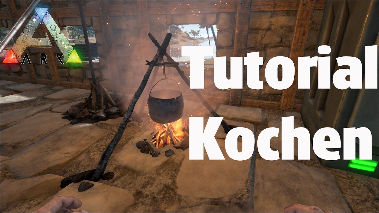 Ark Tutorial Kochen - YouTube