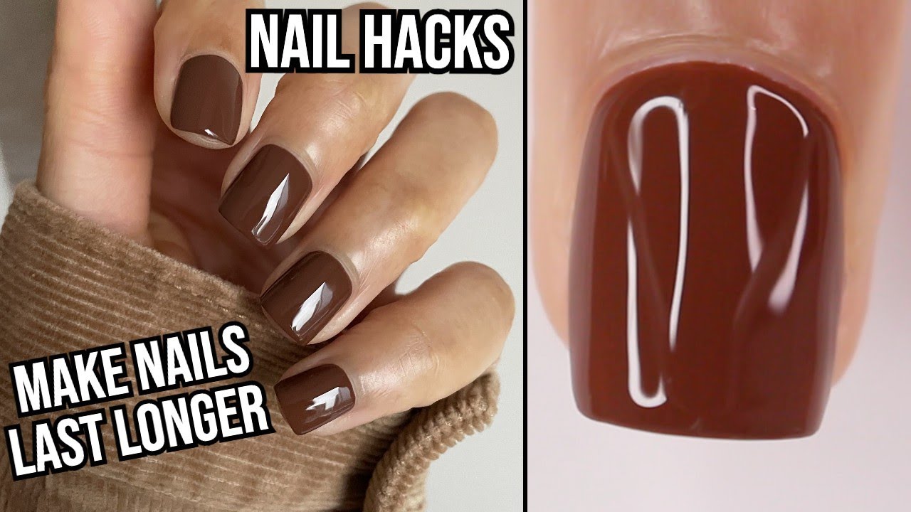 13 TIPS to make nail polish last longer! nail hacks for beginners ...